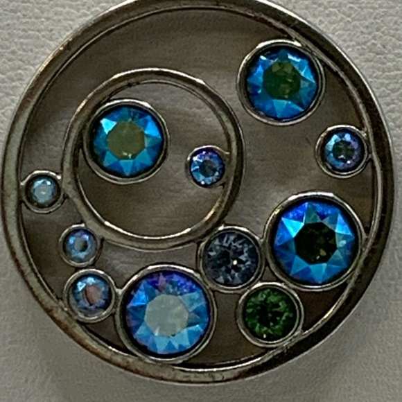 Swarovski | Jewelry | Retired Swarovski Touchstone Crystal Floating ...